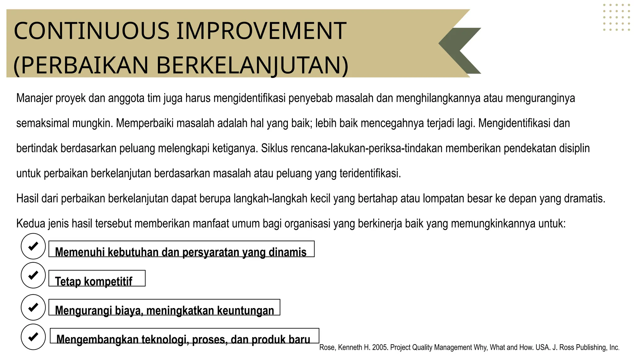 COSTUMER AND THE WHEEL OF QUALITY, Customers and Quality : The Myths | PPTX