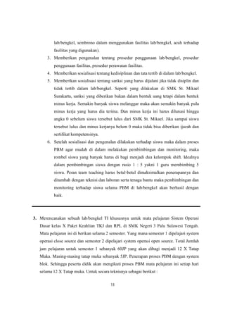 Manajemen lab dan bengkel | PDF