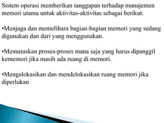 Manajemen memory Bab I Politeknik Negeri Bengkalis | PPT