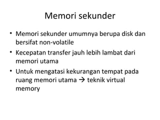 Manajemen memory dan Swapping | PPT