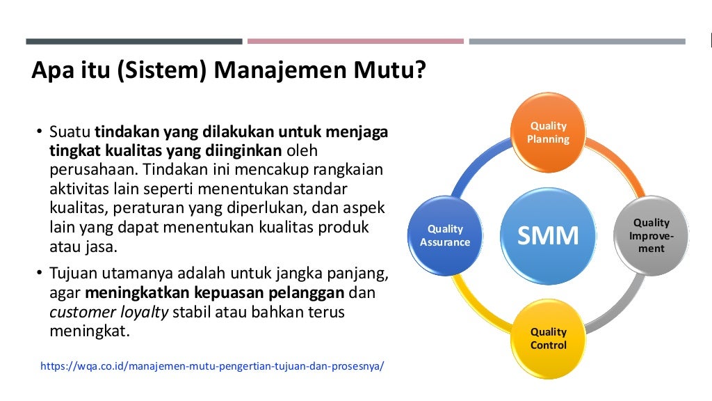 Manajemen Mutu (Quality Management)