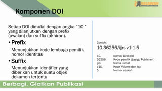 Manajemen naskah Jurnal dan setting DOI | PDF