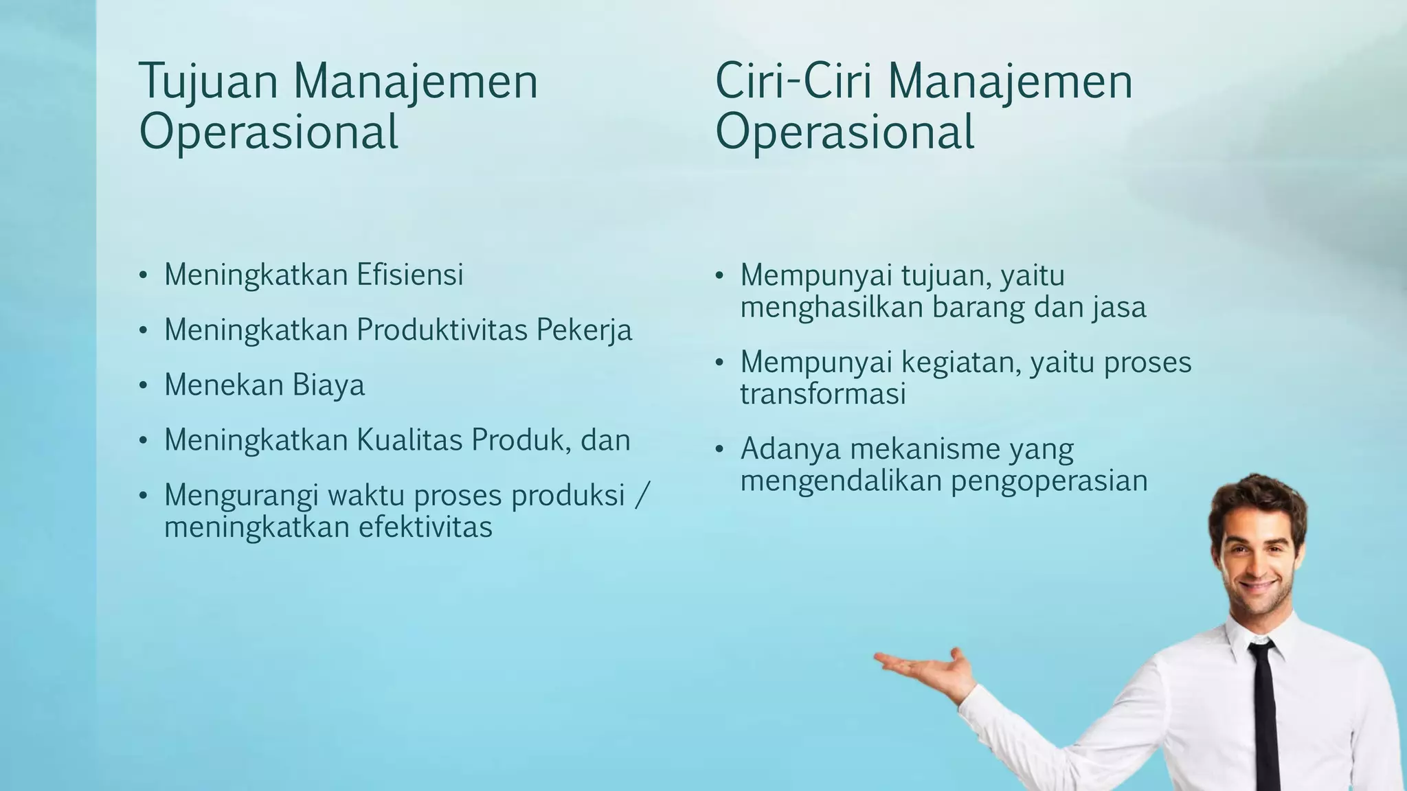 Manajemen Operasional | PPTX