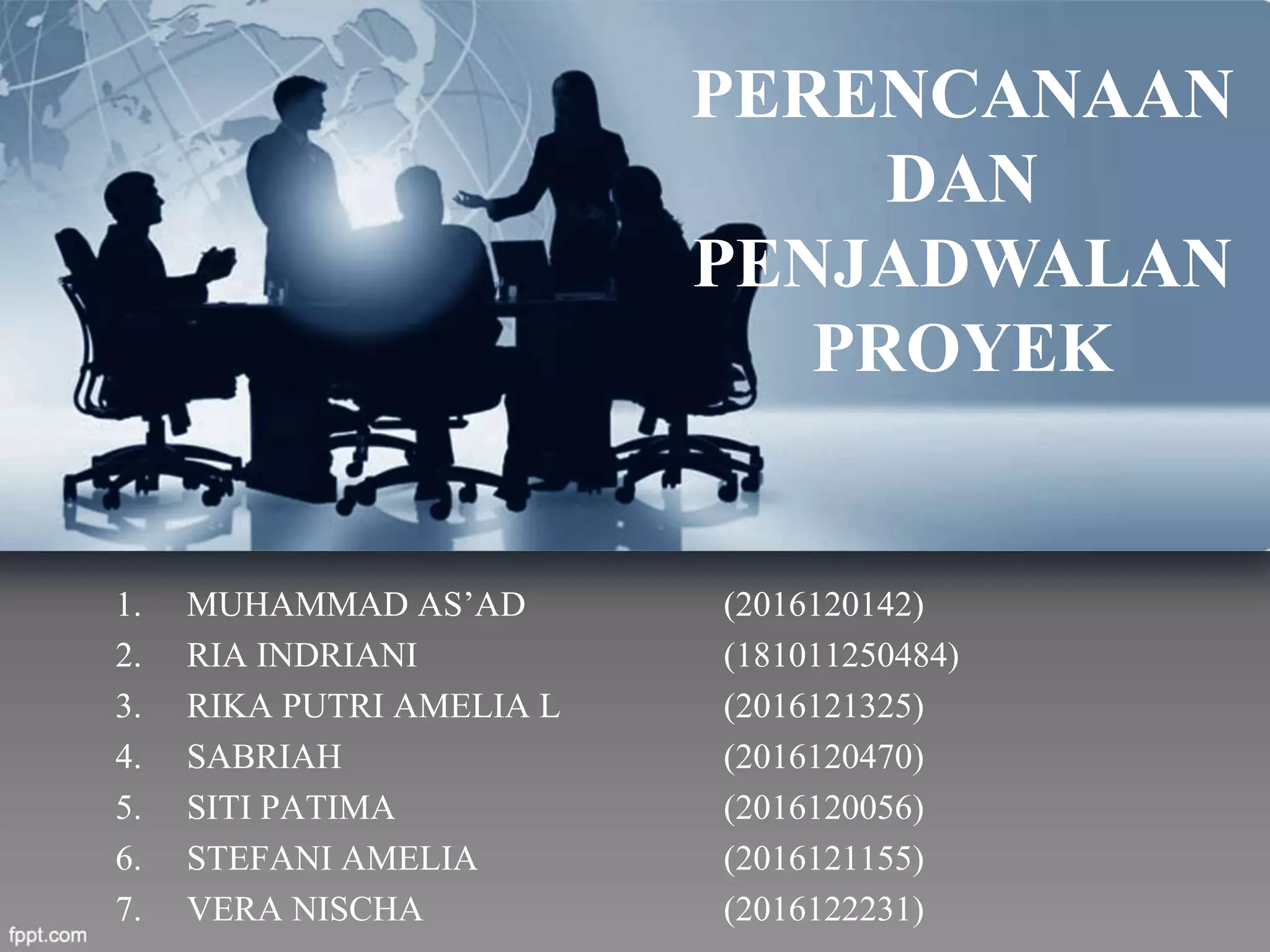 PERENCANAAN DAN PENJADWALAN PROYEK | PPT