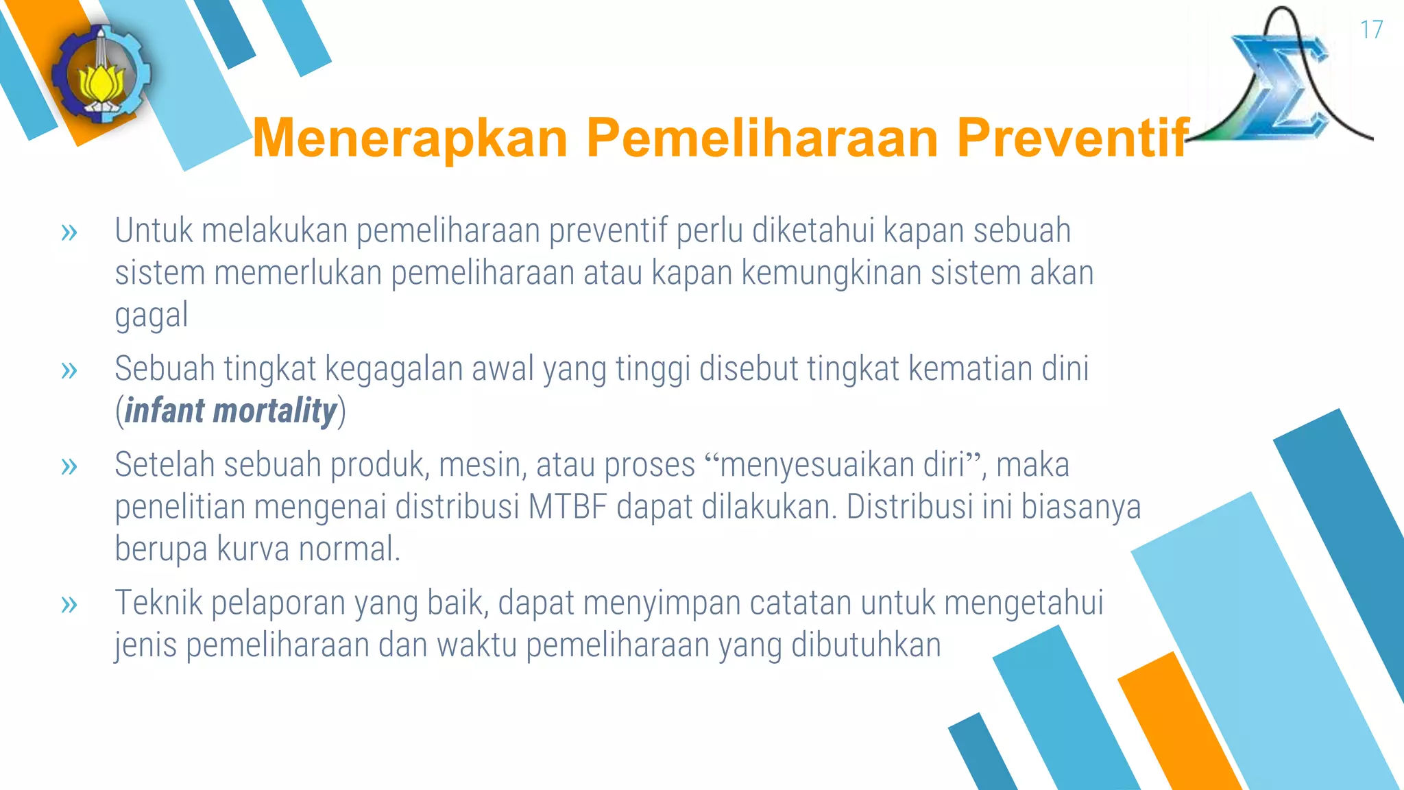 Manajemen operasi : Pemeliharaan dan Keandalan | PPTX