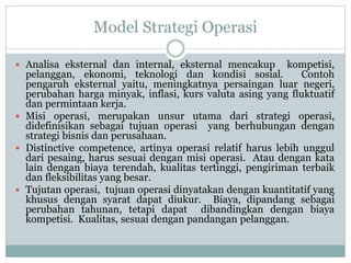 Manajemen operasional | PPTX