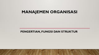 Manajemen Organisasi siswa intra sekolah | PPT