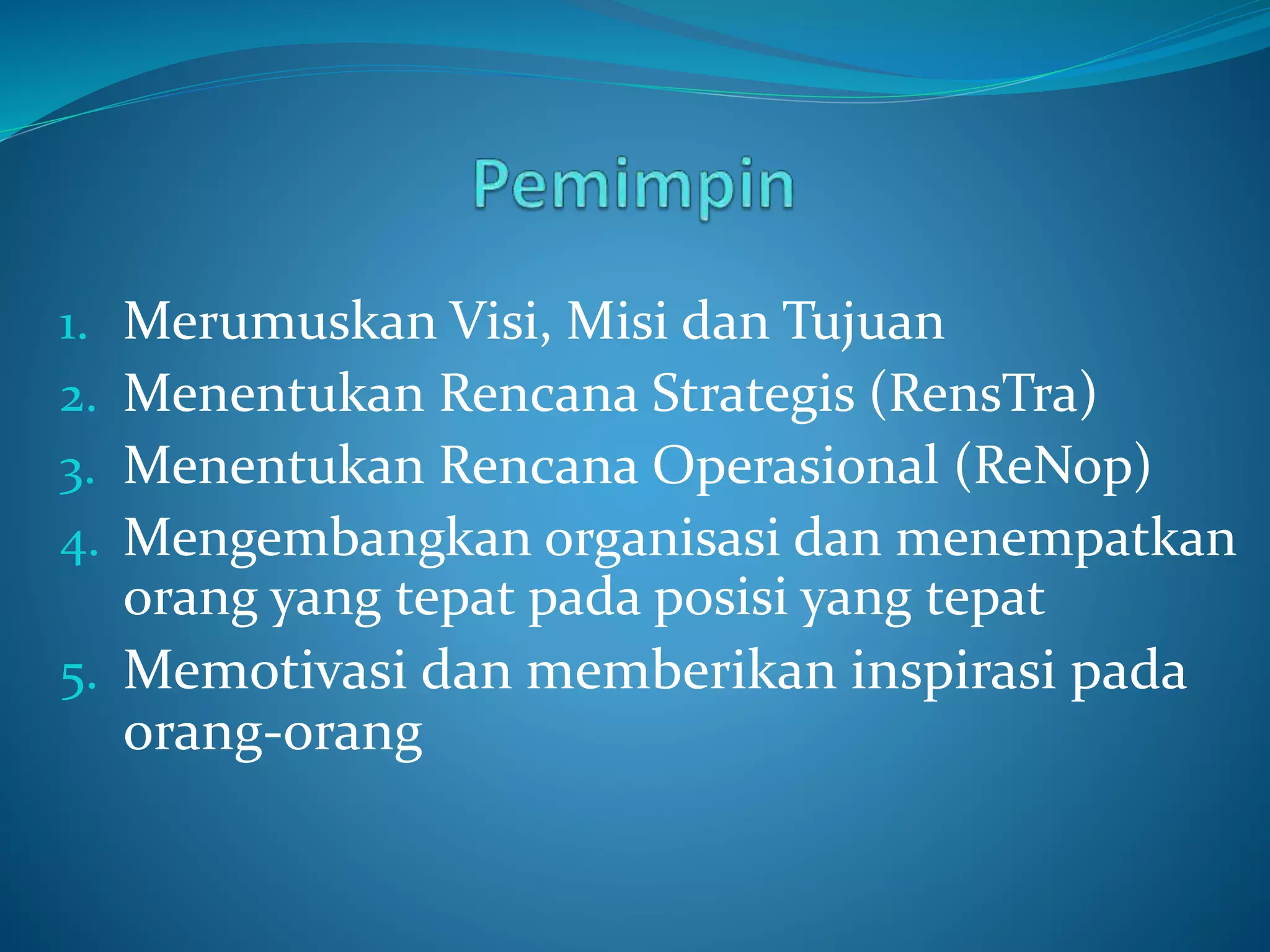 Manajemen organisasi efektif | PPTX