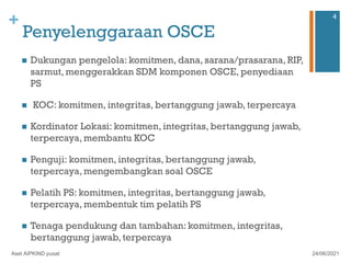 Manajemen OSCE dan menjadi KOC.pdfooooooooooooo | PDF