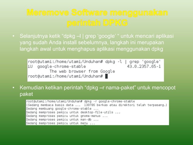 Manajemen paket pada debian wheezy | PPT