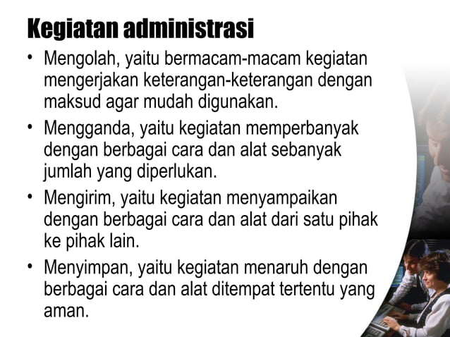 Manajemen perkantoran modern | PPT