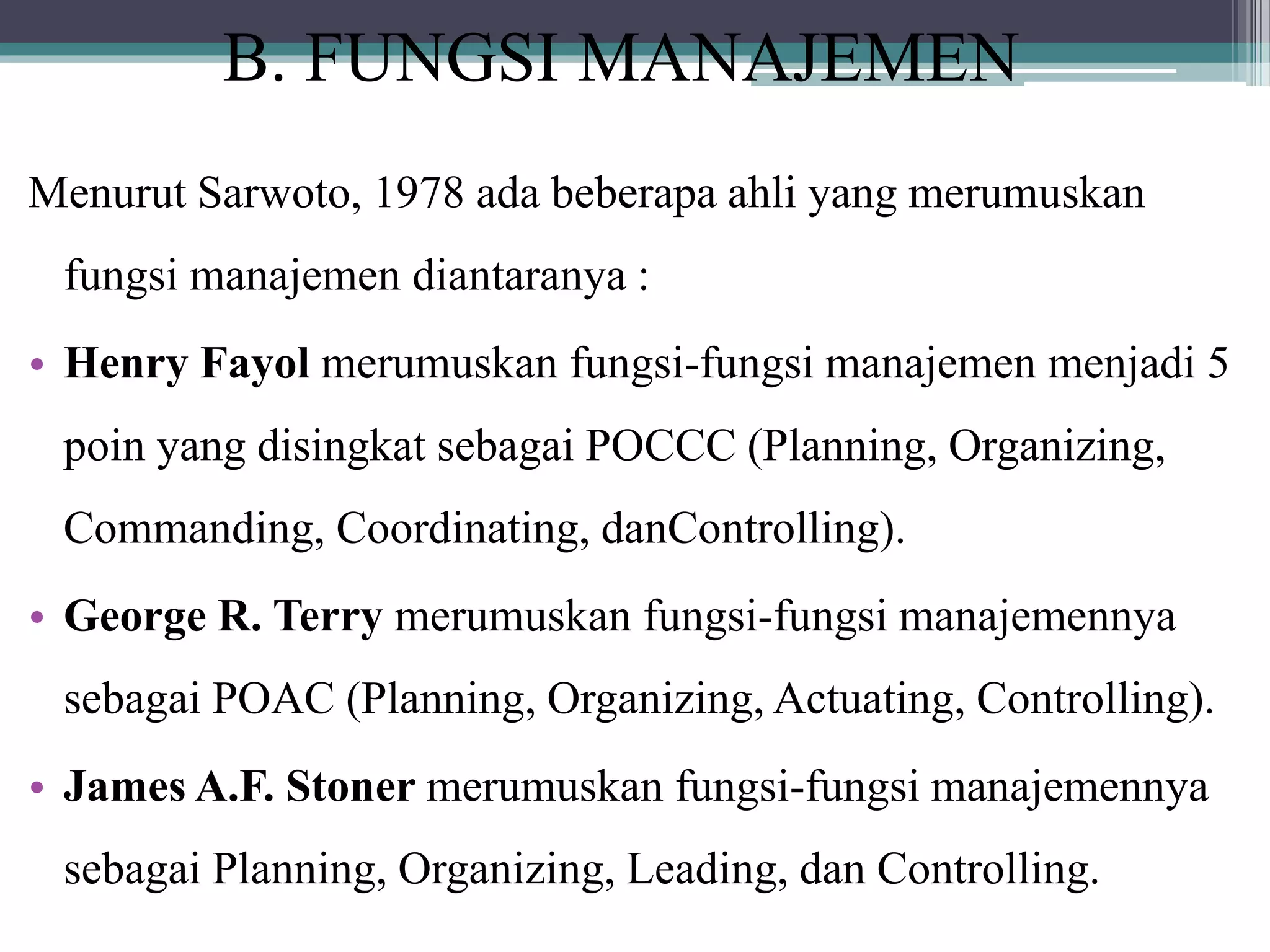 Manajemen perkebunan | PPTX