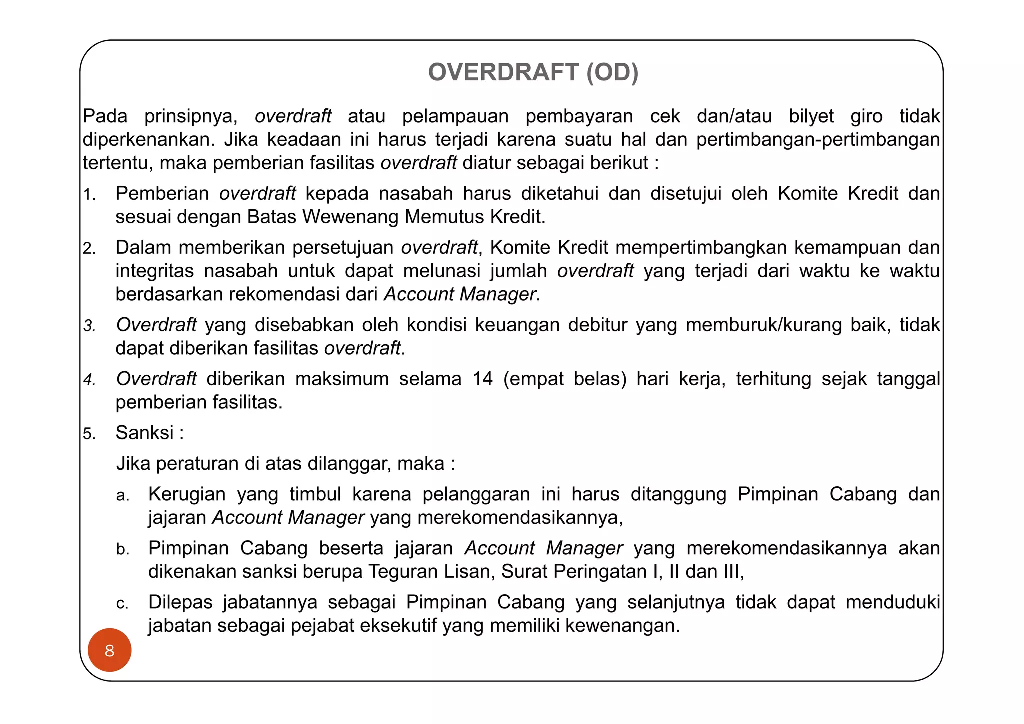 Manajemen perkreditan bank kualitas kredit perbanas | PDF