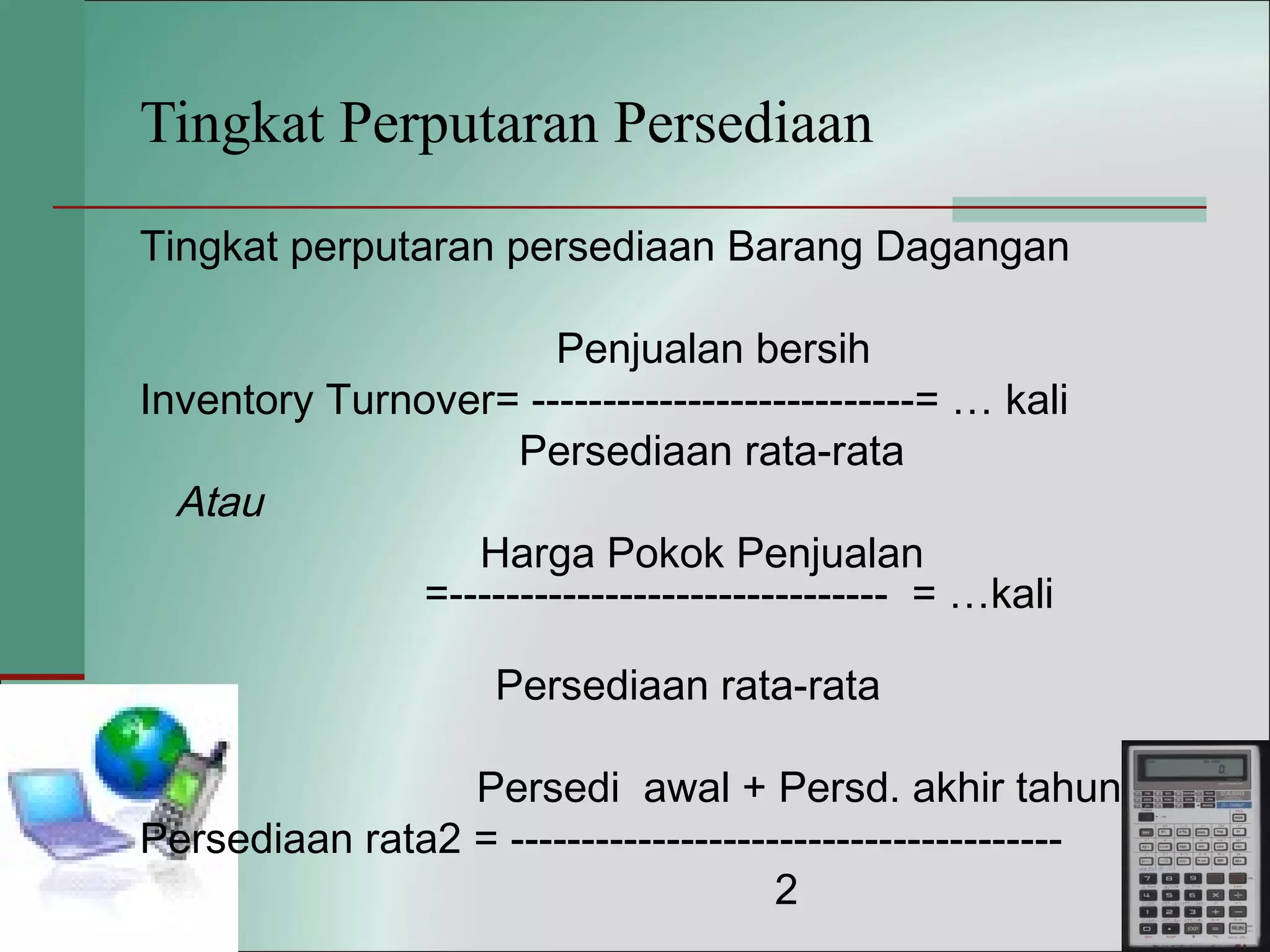 Manajemen persediaan | PPT