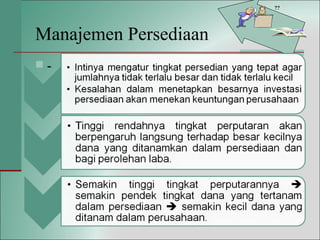 Manajemen persediaan | PPT