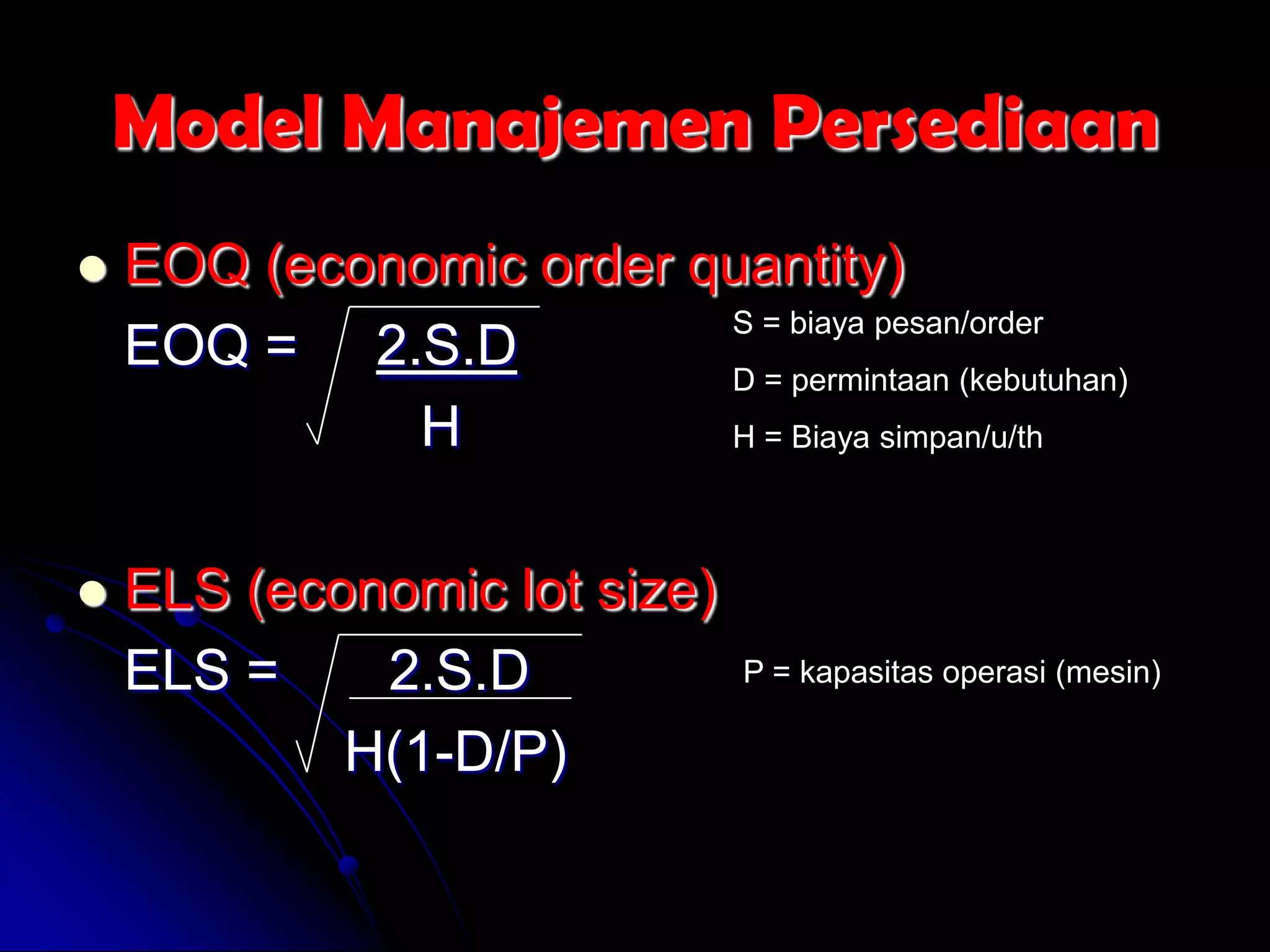 Manajemen persediaan | PPT