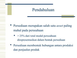 MANAJEMEN PERSEDIAAN perusahaan dan barang.ppt