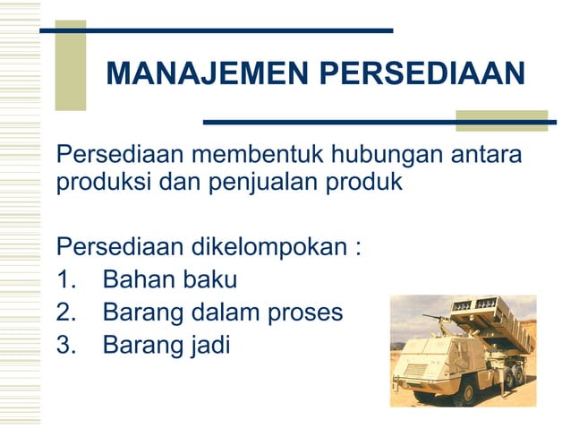 Manajemen persediaan 2 | PPT