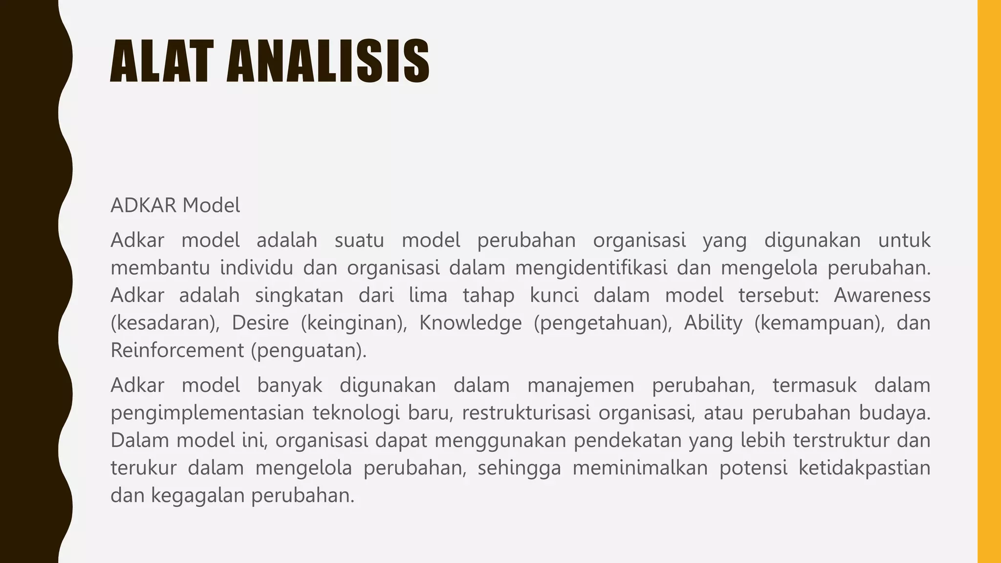 Manajemen Perubahan | PPTX