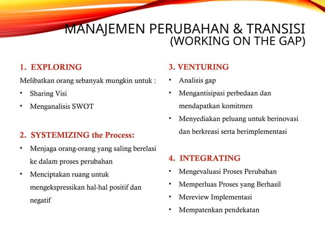 Manajemen Perubahan organisasi yang efektif | PPT