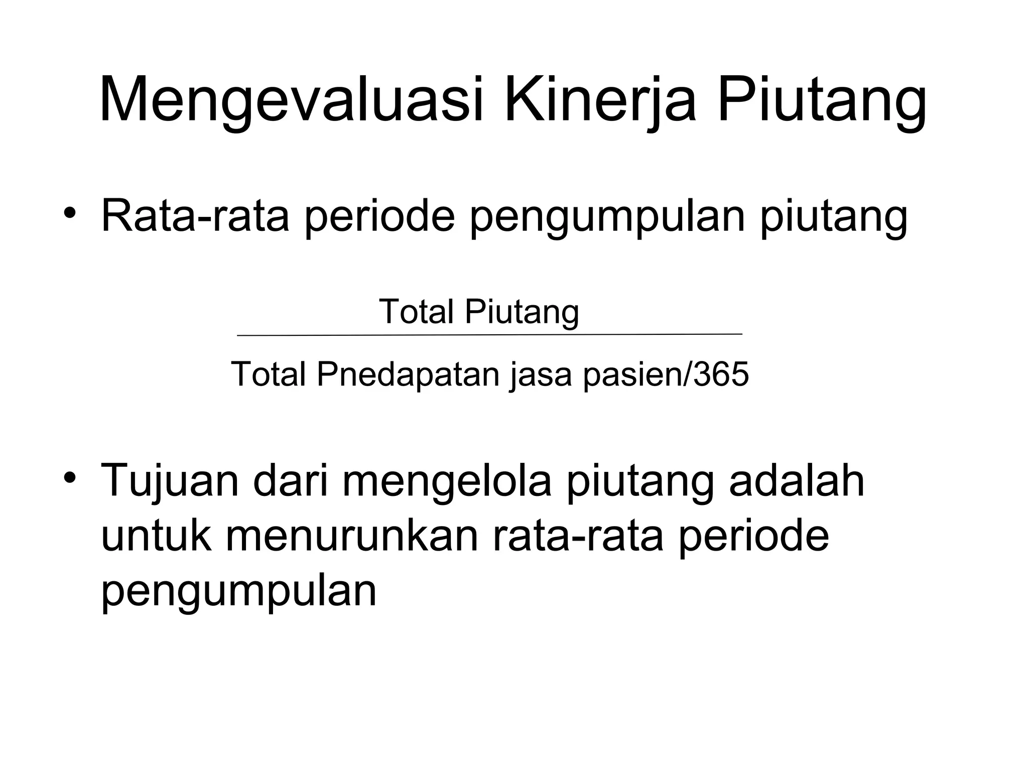 Manajemen piutang | PPT