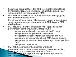MANAJEMEN PMR Palang merah Indonesia .ppt