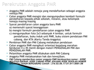 MANAJEMEN PMR Palang merah Indonesia .ppt