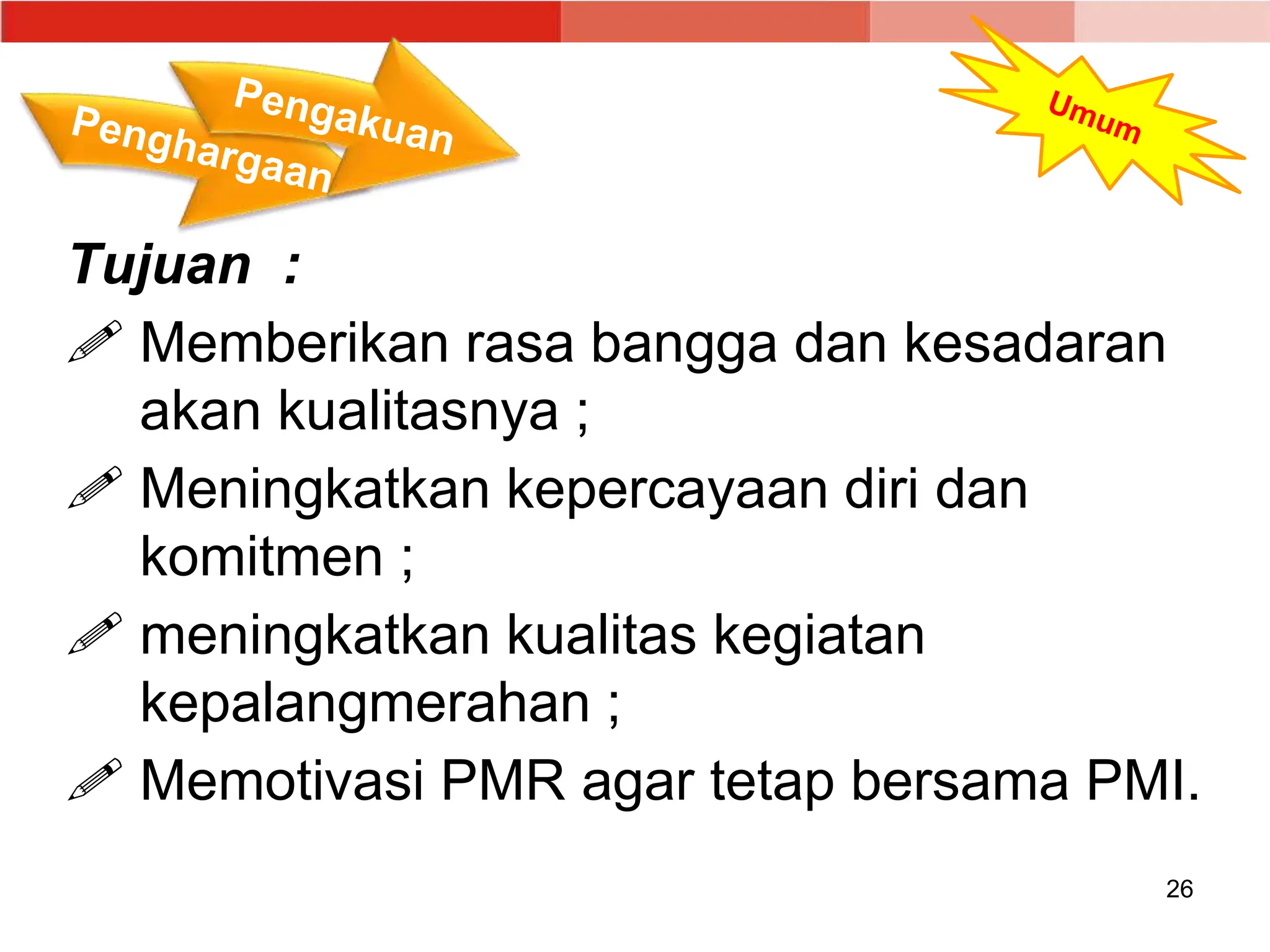 Materi Manajemen PMR Mula Madya dan Wira | PPT