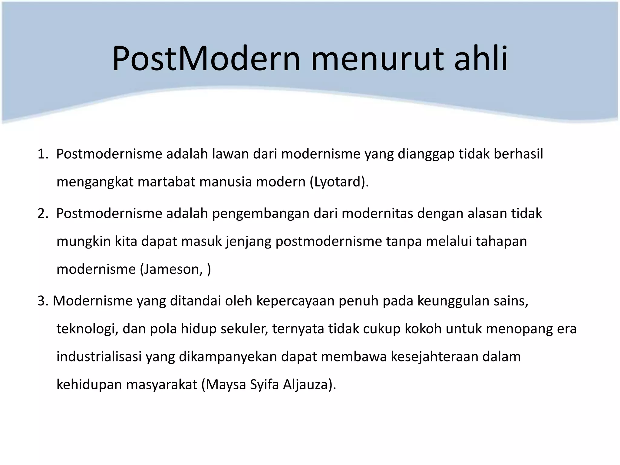 PPT Evolusi Teori Manajemen Aliran Post Modern | PPTX
