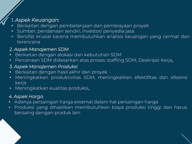 mata kuliah pengatar manajemen proyek dasar | PPT