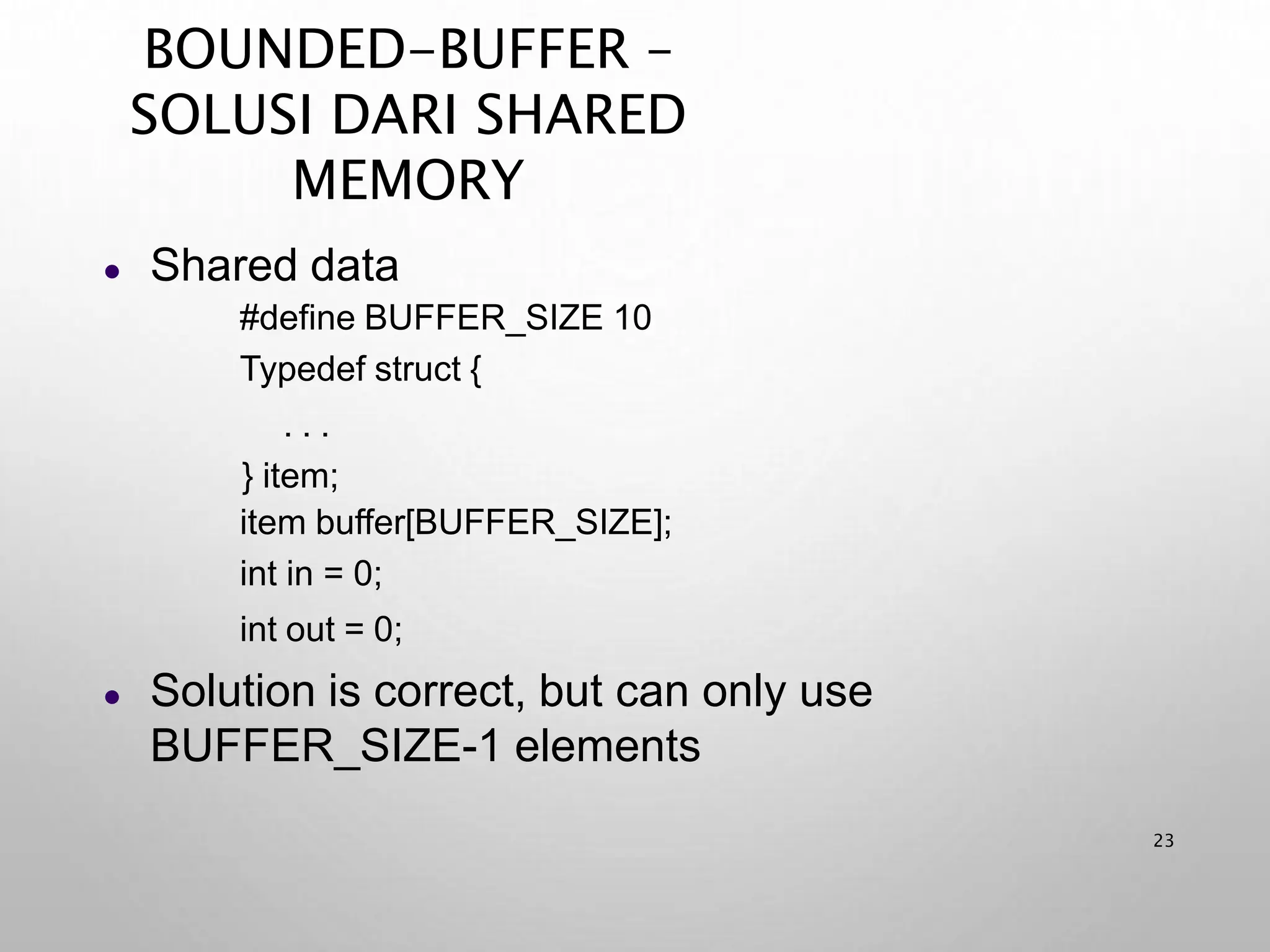 referensi materi Manajemen Proses - Sistem Operasi 1 | PPTX