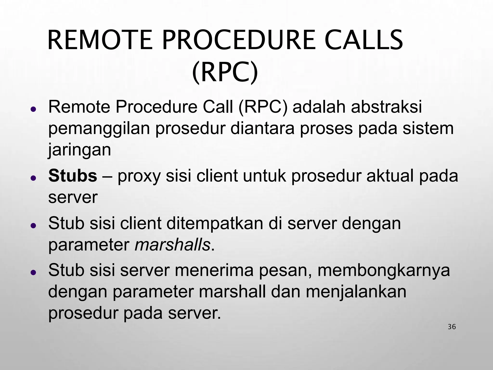 referensi materi Manajemen Proses - Sistem Operasi 1 | PPTX