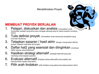 Manajemen proyek | PPT