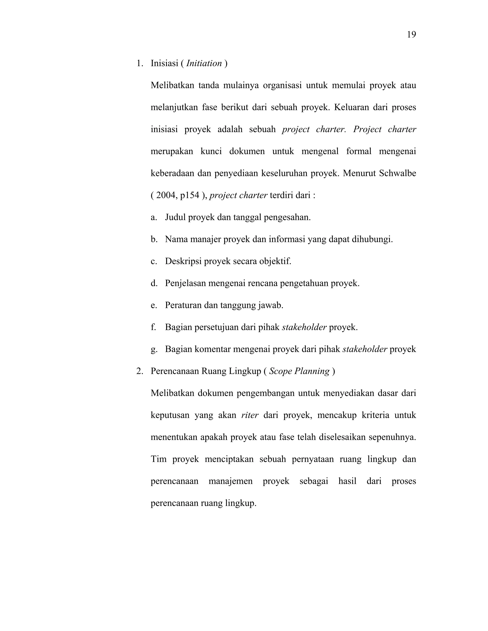 Manajemen proyek | PDF