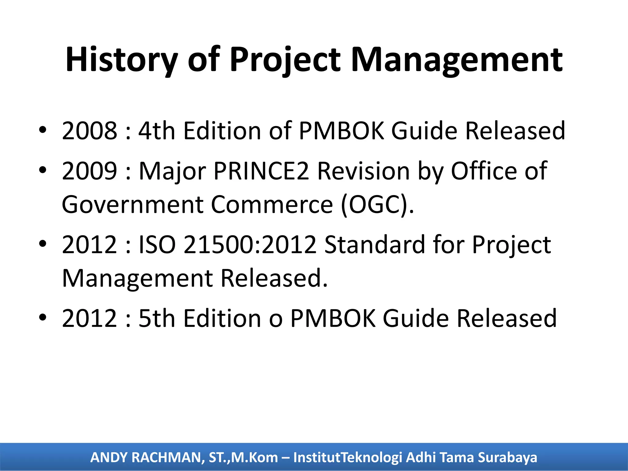 Manajemen proyek sistem informasi 001 | PDF