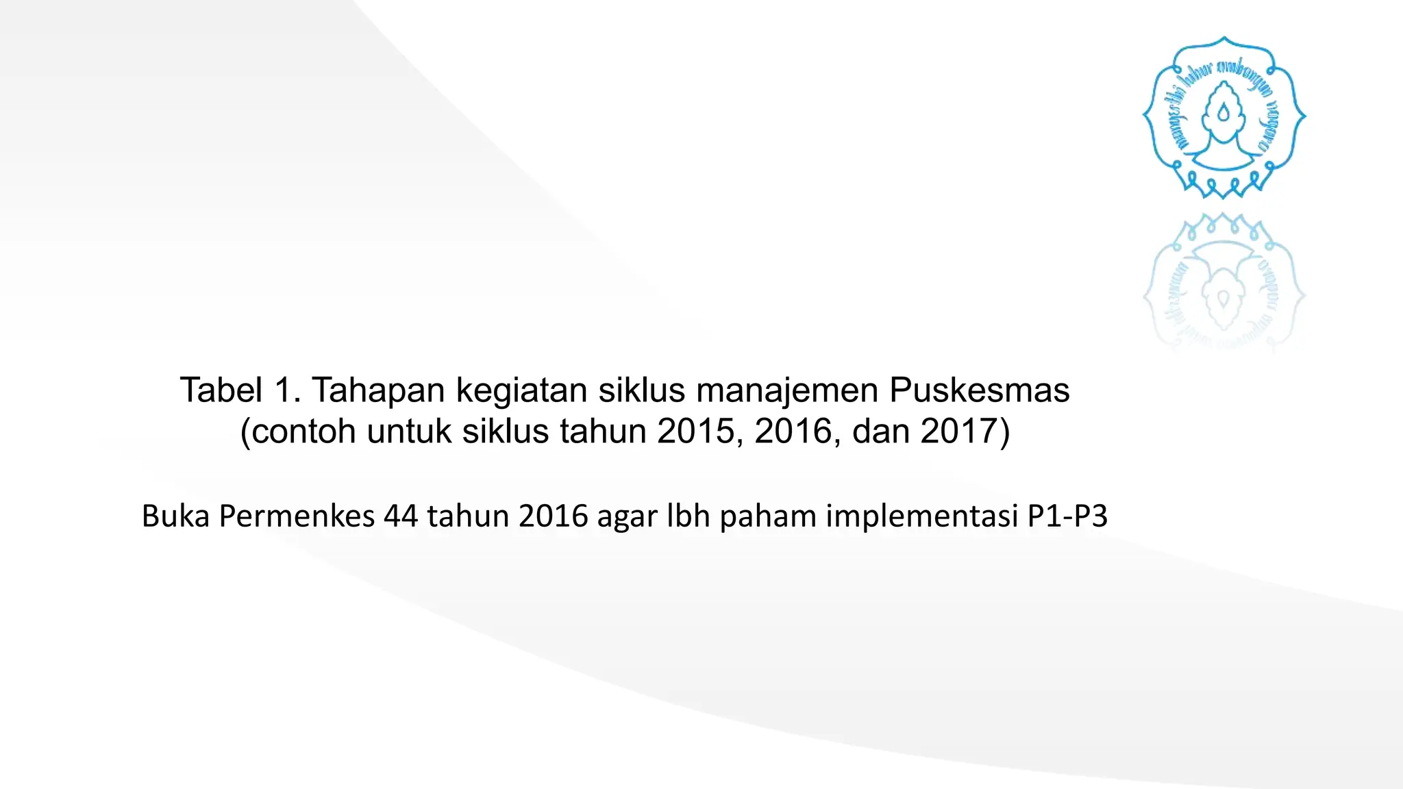 Manajemen Puskesmas BELAJAR BERSAMA SAMA .pptx