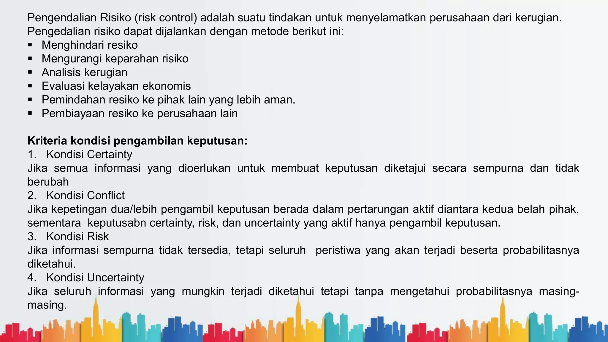 Manajemen resiko | PPTX