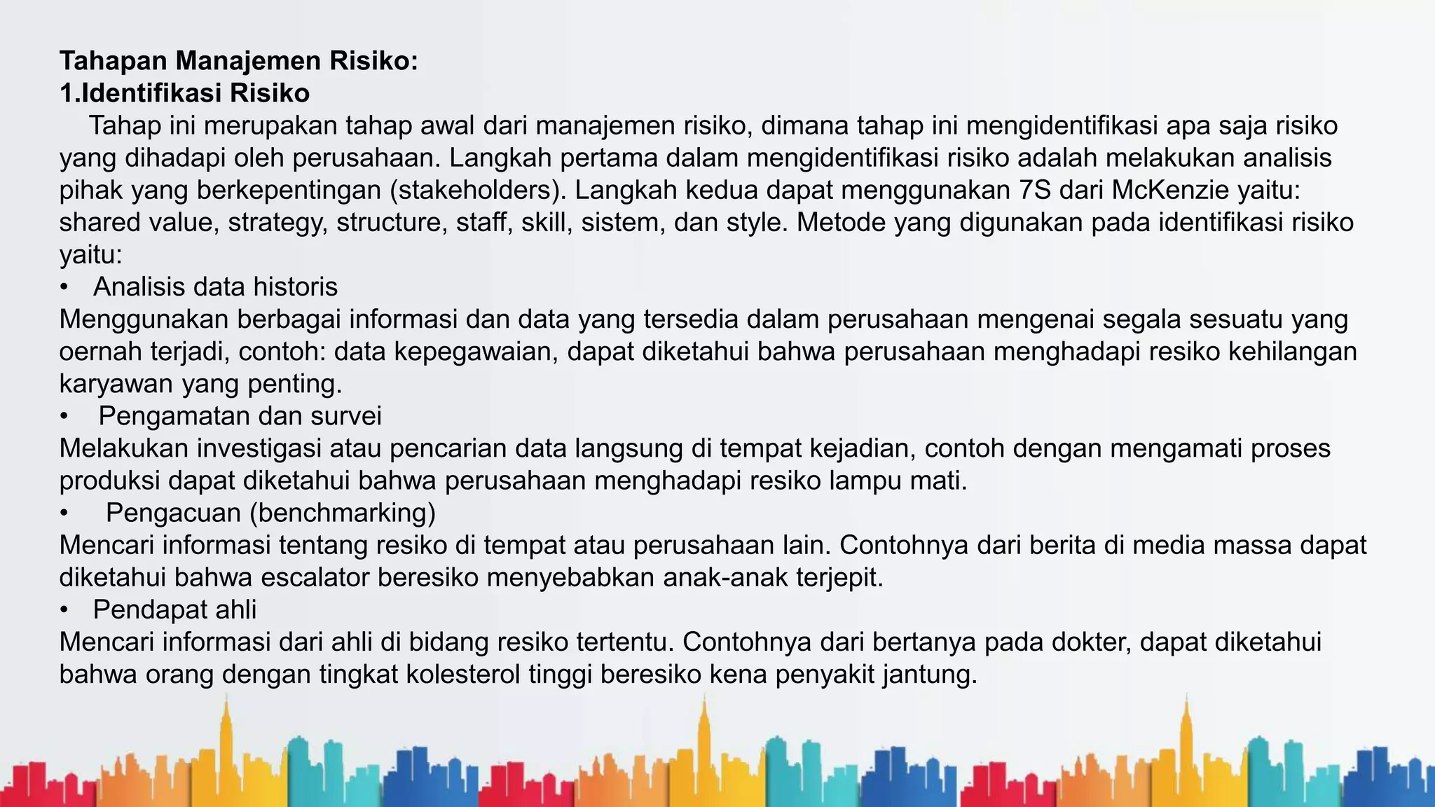 Manajemen resiko | PPTX