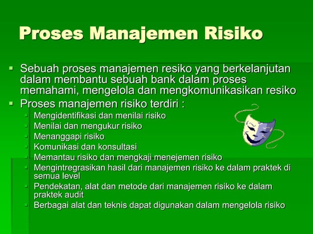 Manajemen Resiko Bank | PPSX