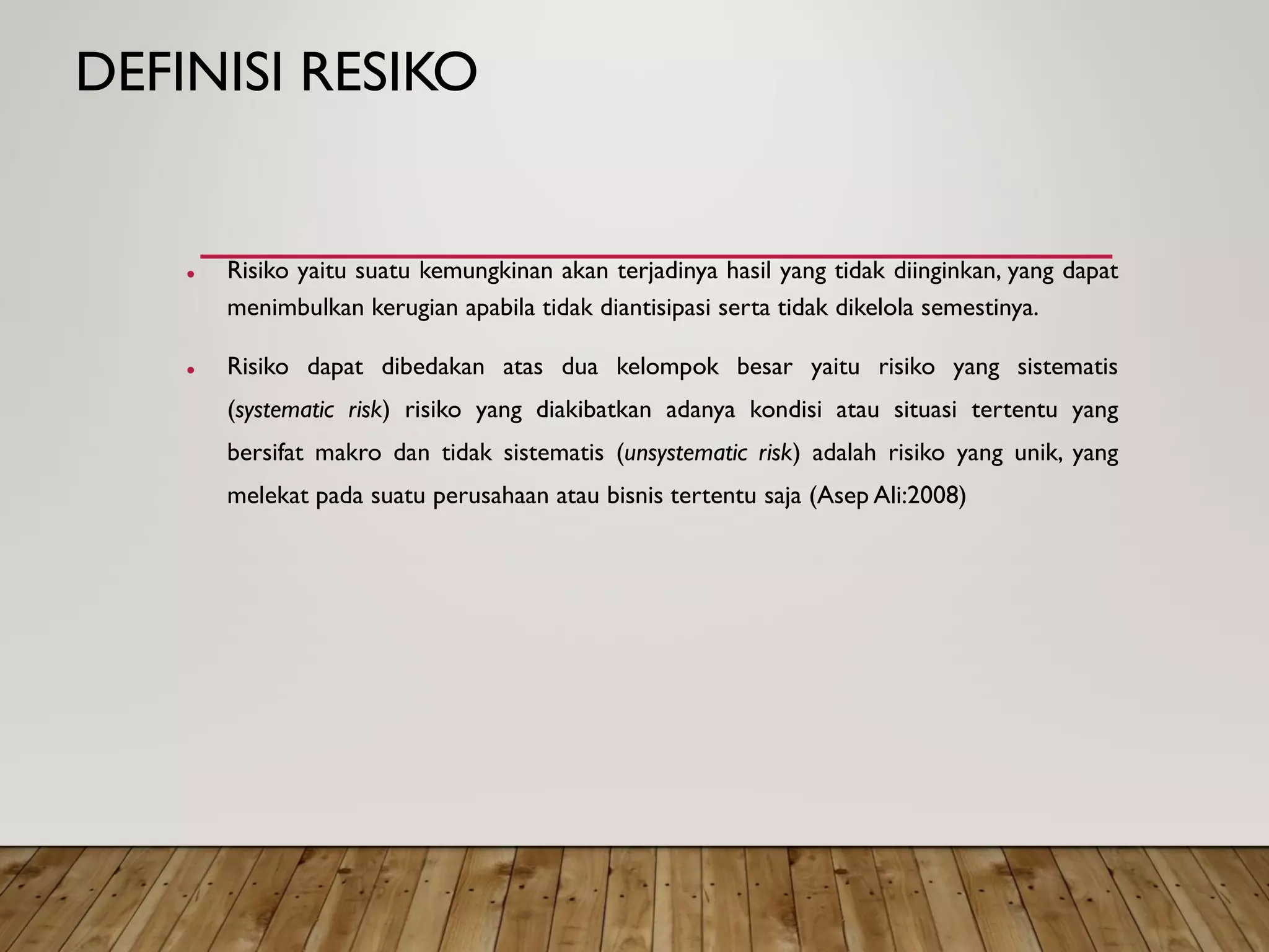 Manajemen Resiko Bank Syariah | PDF