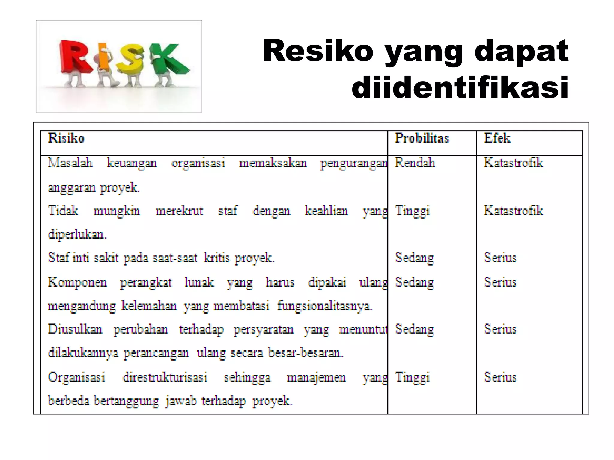 Manajemen resiko dalam bisnis | PPTX