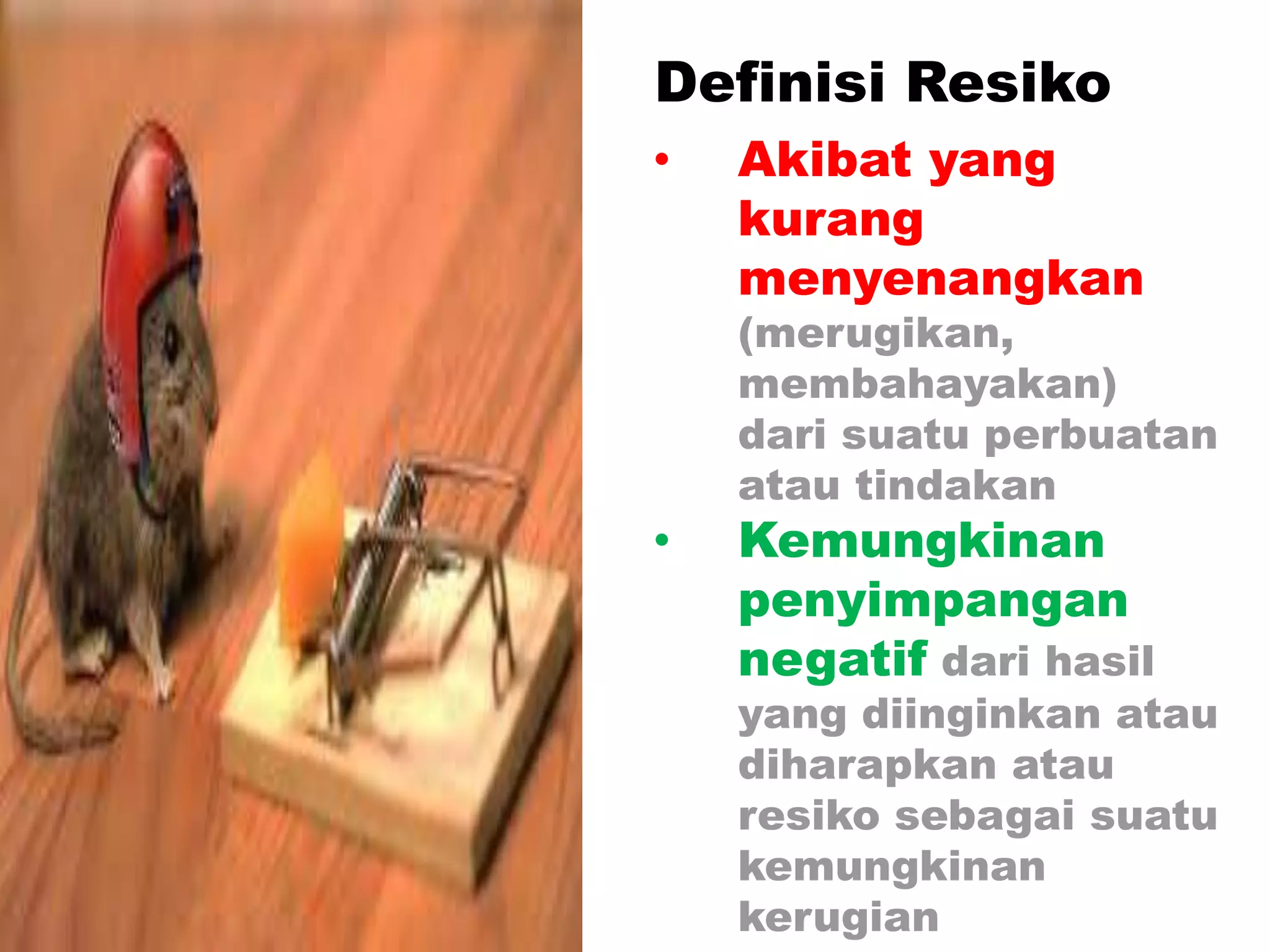 Manajemen resiko dalam bisnis | PPTX