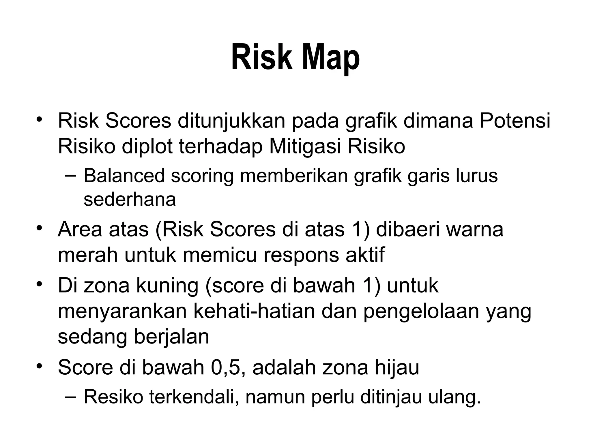 Manajemen risiko Perusahaan Jasa | PPT