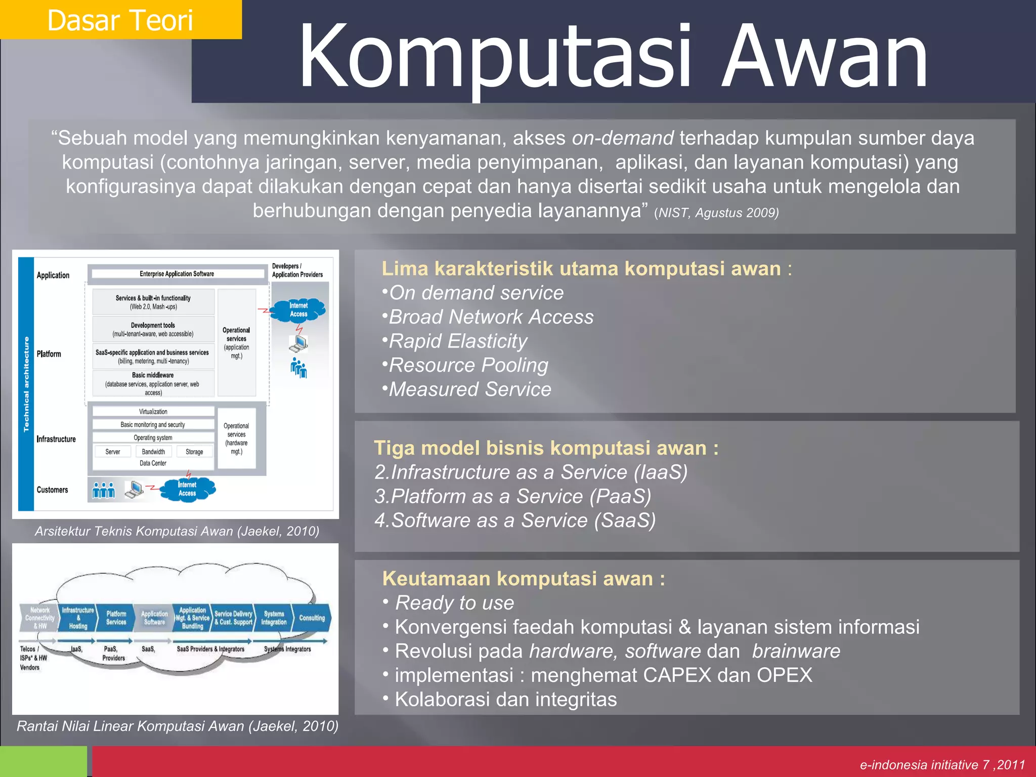 Manajemen risiko penerapan komputasi awan untuk umkm | PPT