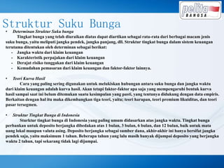 Manajemen risiko suku bunga | PPTX