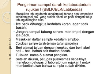 MANAJEMEN SAMPEL dan pemeriksaan DI PUSKESMAS.pptx