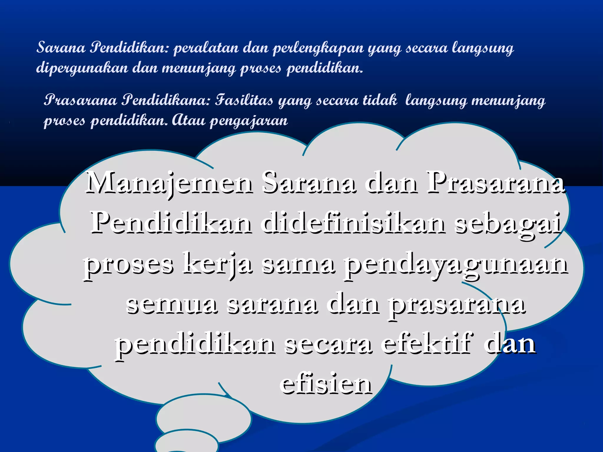 Manajemen sarpras | PPT