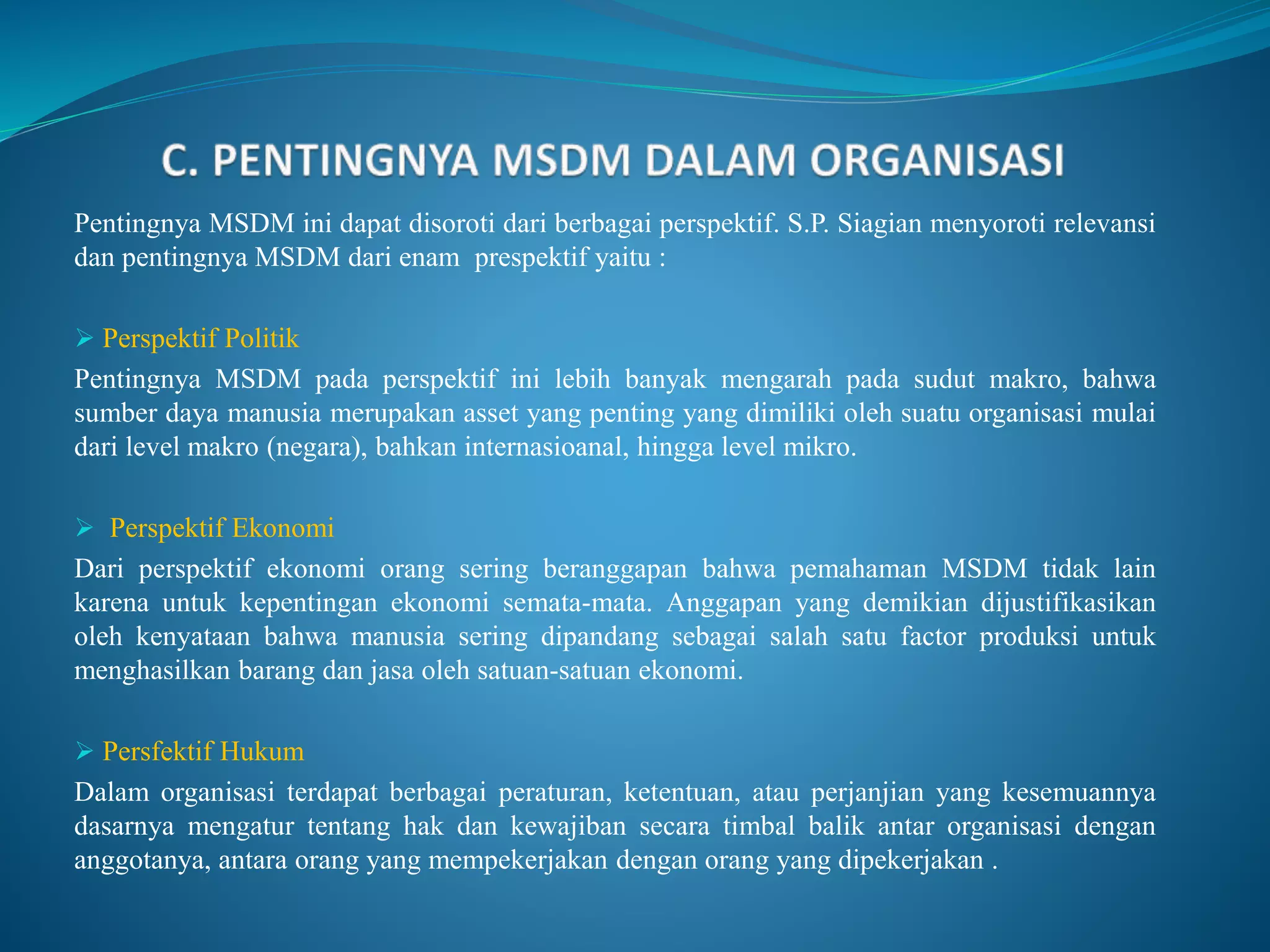 Manajemen sdm | PPTX