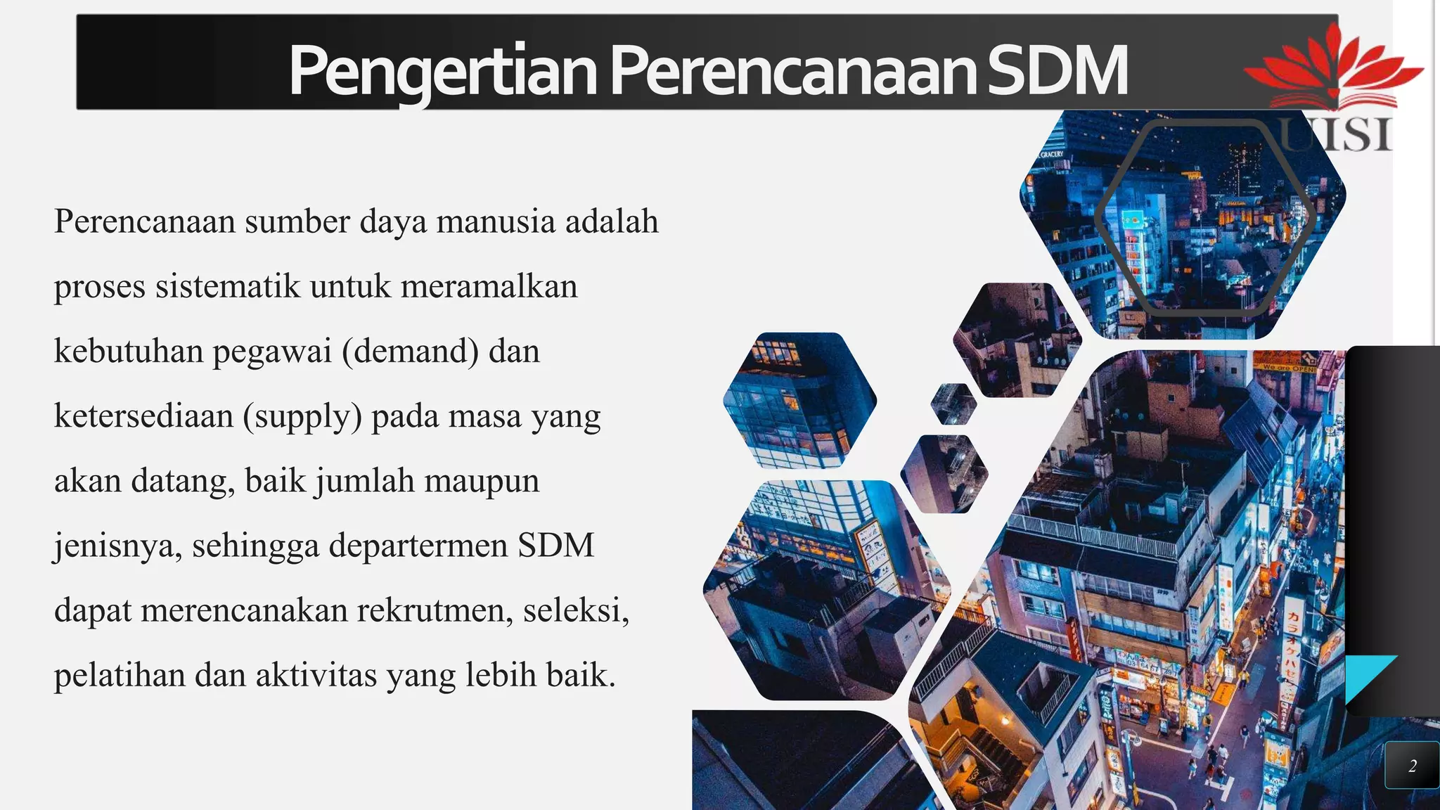 Manajemen sdm tentang perencanaan sdm | PPT