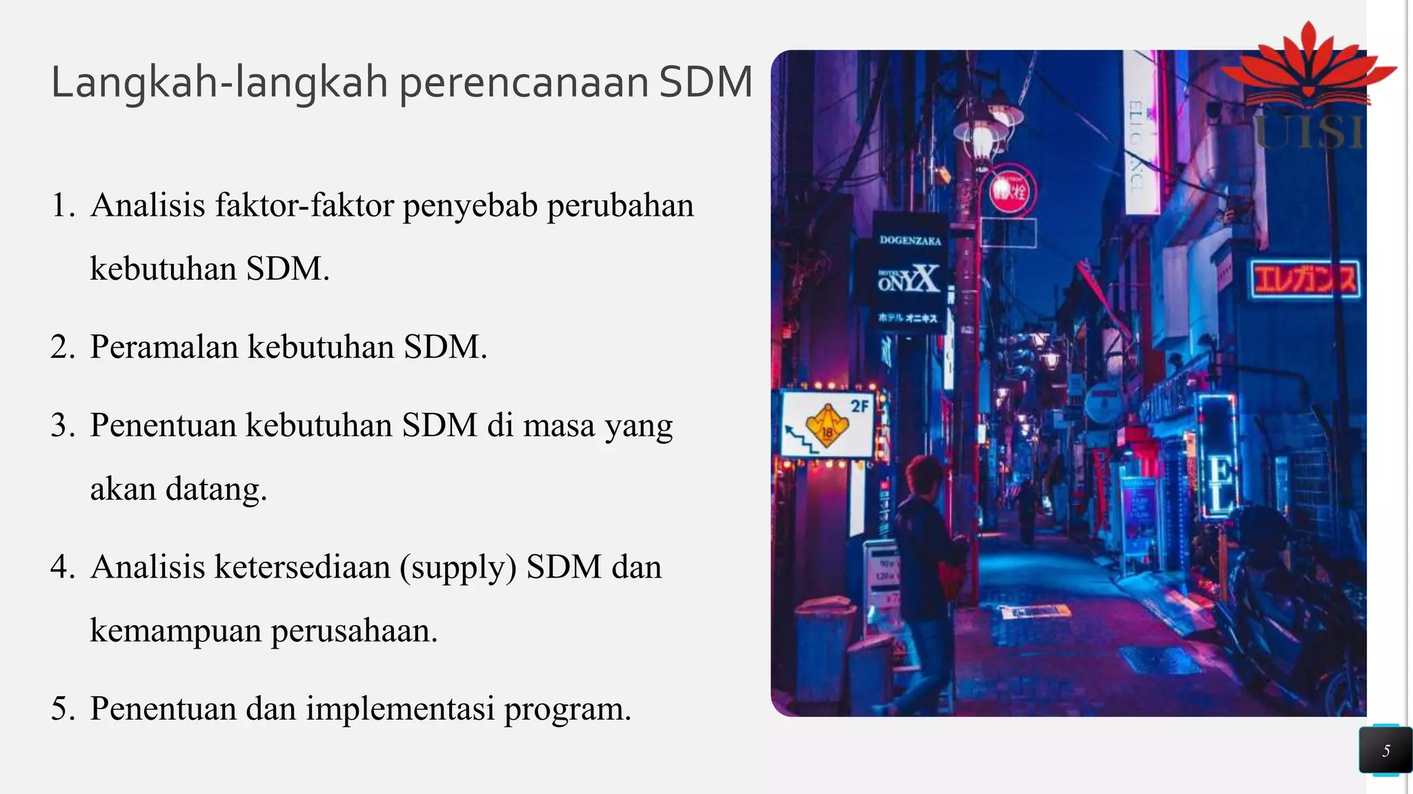 Manajemen sdm tentang perencanaan sdm | PPT
